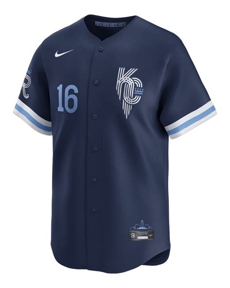 Bo Jackson Kansas City Royals City Connect Mens Nike Dri Fit Adv Mlb Limited Jersey