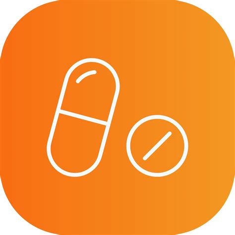 Medicine Line Gradient Curve Icon 51054505 Vector Art At Vecteezy