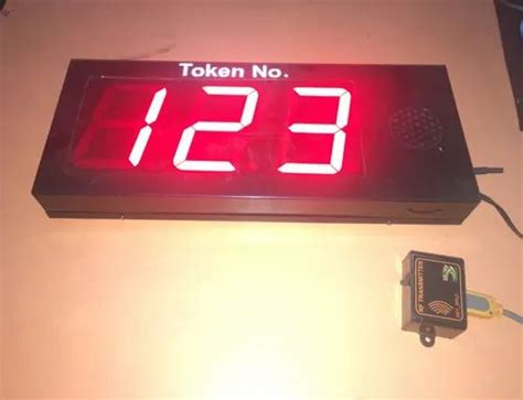 Token Display System Led Token Display System Manufacturer From Noida