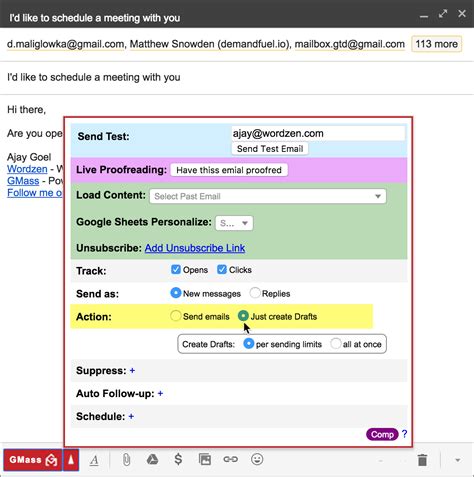 Improvements To The Just Create Drafts Feature