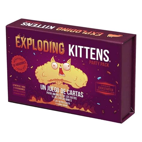 Exploding Kittens Party Pack Español Malditosdados