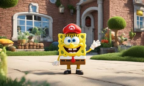 Spongebob As Mario By Randallhinson On Deviantart