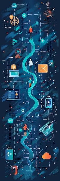 Internet Evolution Web 10 To Modern Web Premium Ai Generated Image