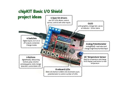 Basic Projects Using Chipkit Uno32 Duino