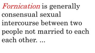 Pre Marital Sex Pptx