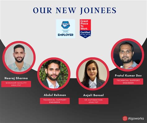 Algoworks On Linkedin Algoworks Newjoinees Teambuilding Thoughts