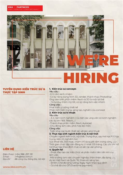 Khuong Nguyen On Linkedin Tuyendung Kkaandpartners Architects Intern