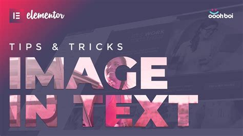 image in text gradient text elementor tips and tricks episode 1