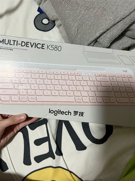 Logitech Pink Keyboard Computers Tech Parts Accessories Computer Keyboard On Carousell