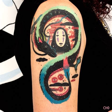Haku Spirited Away Tattoo Tattoo Style Trends