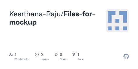 Github Keerthana Rajufiles For Mockup