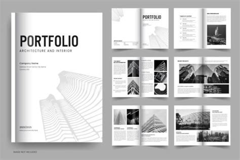 Architecture Portfolio Design Layout