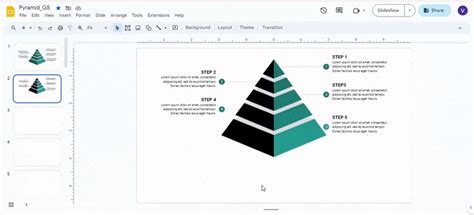How To Make A Pyramid Chart In Google Slides Free Templates