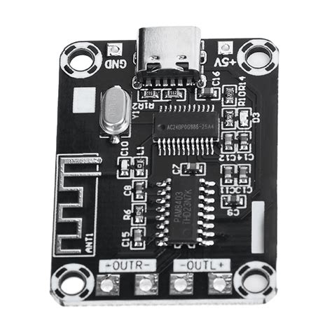 Pam8403 Digital Bluetooth Amplifier Board Dc5v Mini Case Type C Powered 5w Usb Module
