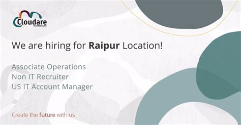sailesh arya on linkedin raipurjob raipur cloudare associate