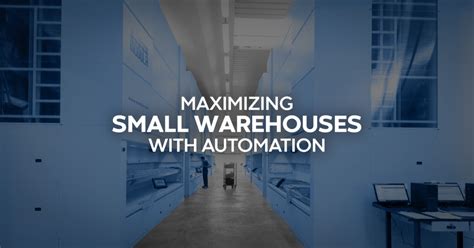 automation solutions for small footprint warehouses