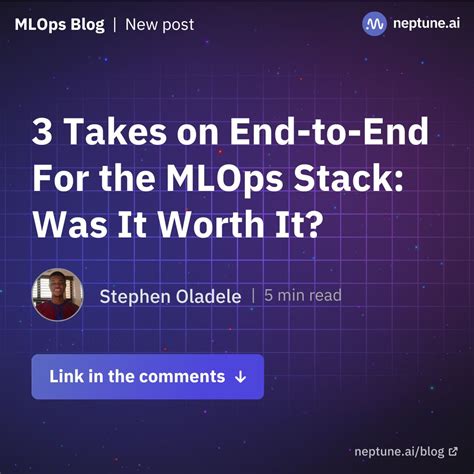 neptune ai on linkedin ml machinelearning mlops