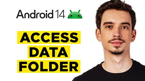 how to access data folder in android 14 2025 step by step tutorial youtube