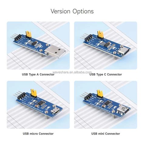 PL USB To UART TTL Communication Module Micro Mini Type A Type C Connector Alibaba Com