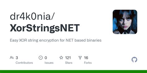 Github Dr4k0niaxorstringsnet Easy Xor String Encryption For Net