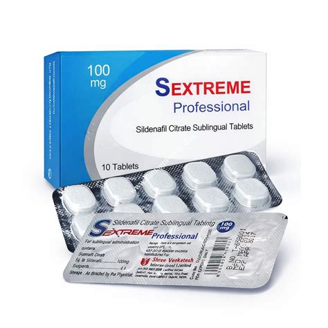 Sextreme Sublingval 100mg Professional