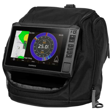 Garmin ECHOMAP UHD2 7 Sv Ice Fishing Bundle With 73sv Fish Finder