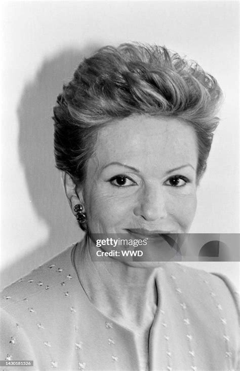 Businesswoman Tova Traesnaes Aka Tova Borgnine Poses For Photographs News Photo Getty Images