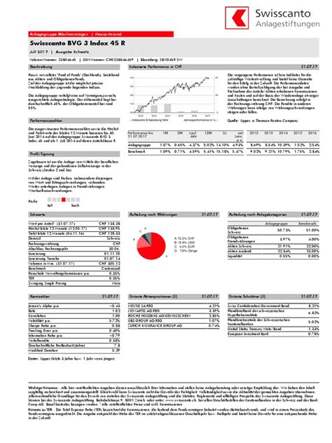 Swisscanto Bvg3 Index 45 R Pdf