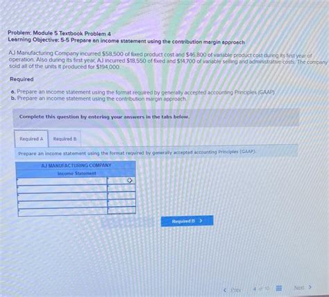 solved problem module 5 textbook problem 4 learning