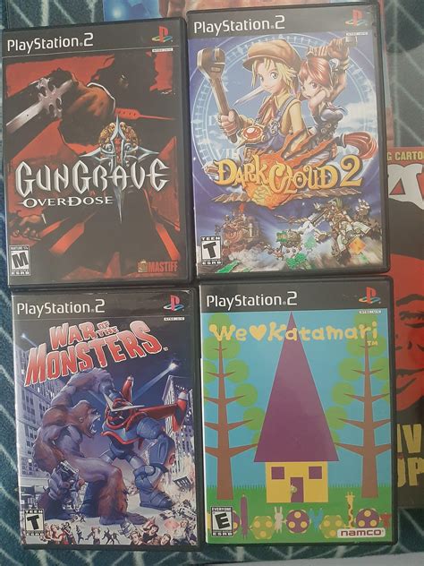 Gaming These 4 In Rotation Whats The Last 4 Ps2 Games Youve Played R Ps2