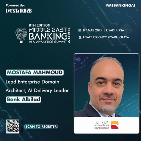 Its A Pleasure To Welcome Mostafa Mahmoud Domain Architect Ai Delivery Leader At بنك البلاد