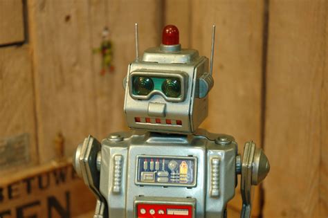 Tumbling Robot In Mercedes Vintage Spacetoys