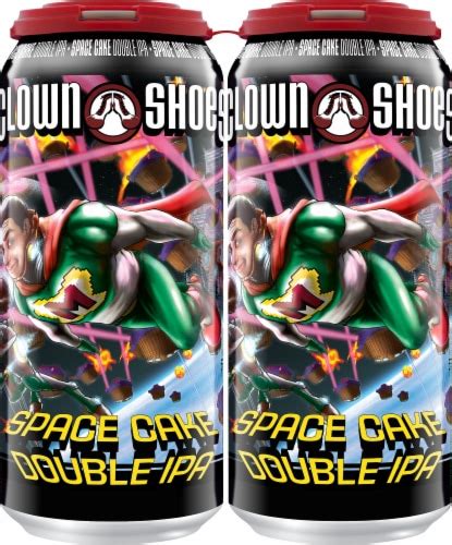 Clown Shoes Space Cake Double Ipa Beer 6 Cans 16 Fl Oz Kroger