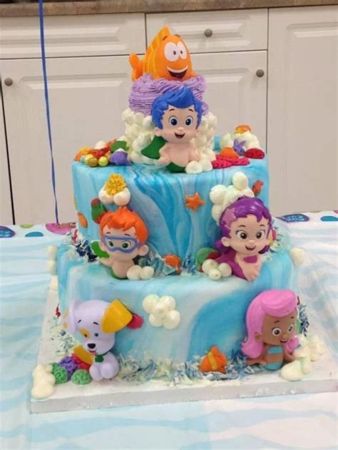 Bubble Guppies Birthday Cake Ideas Bubble Guppies Birthday Cake