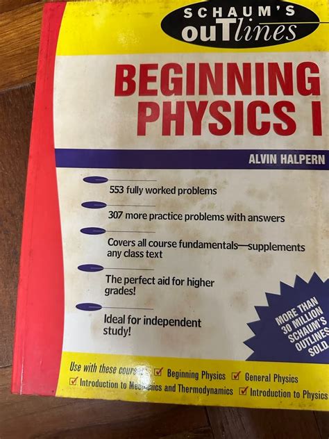 Beginner Physics 1 Schaum Series Hobbies And Toys Books And Magazines