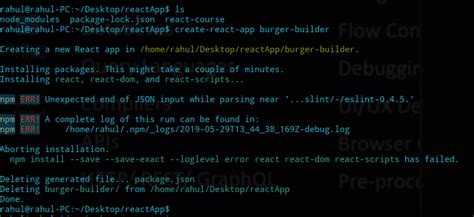 Nodejs Im Not Able To Create React App By Create React App