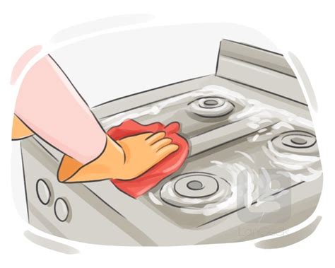 Definition And Meaning Of Degrease Picture Dictionary