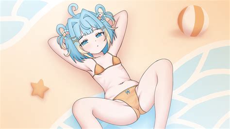 Penny Puffball Reloop Absurdres Commission Highres 1girl Ahoge