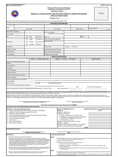 Msrs Form 10 Scholarship Application Form Pdf Justice Crime Msrs Form 10 Scholarship Application Form Pdf Justice Crime