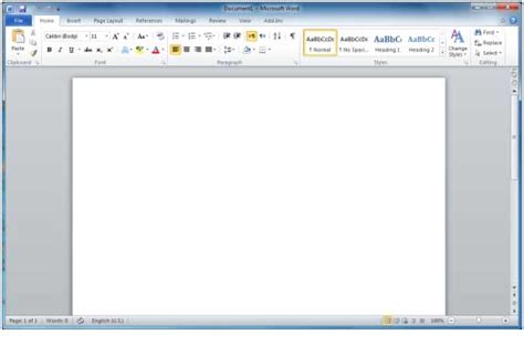 Proper Understanding Of Microsoft Word Interface 2010