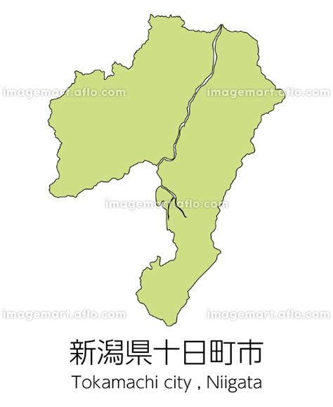 新潟県十日町市のイラスト素材 [160249366] イメージマート