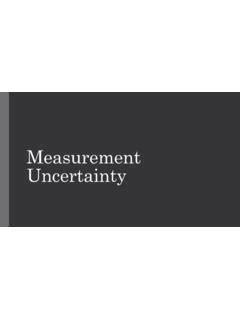 Lab 1 Measurement Uncertainty Review TAMUCC Physics Lab 1 Measurement Uncertainty Review