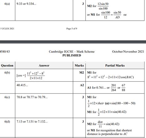 Ks4 Igcse Trigonometry Past Paper Questions Maths With David