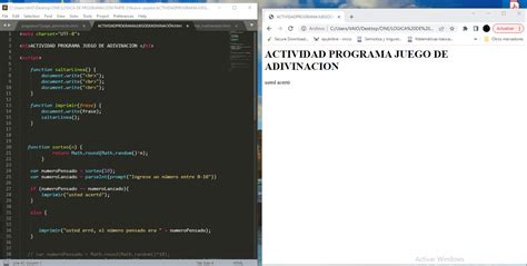 Actividad Juego De Adivinanza Lógica De Programación Conceptos Primordiales Alura Latam