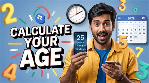 Free Ai Age Calculator Calculate Age From Date Of Birth