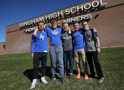 Bingham High To Send Five Members Of Class Of 2016 To Us Service