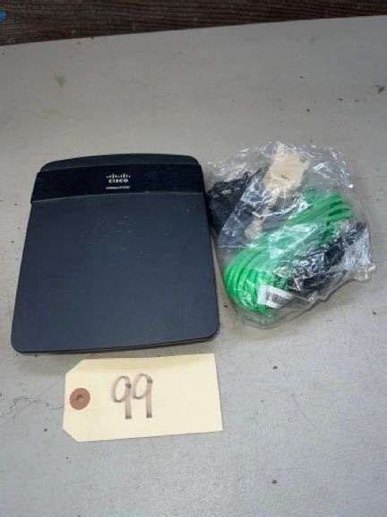 Cisco Linksys E1500 Router Outside Duck Soup Auctions