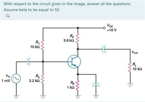 solved with respect to the circuit given in the image