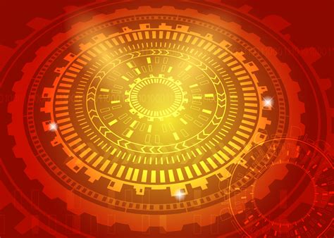 High Tech Digital Technology Network Abstract Technology Background Hi Tech Communication