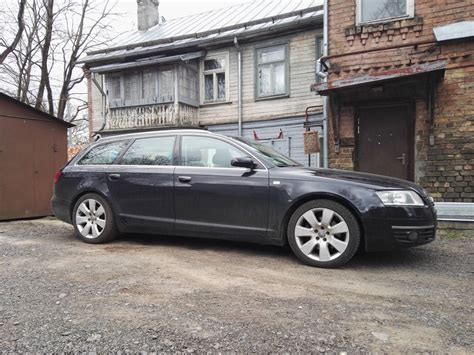 19. Поменял резину на лето. — Audi A6 Avant (C6), 2,7 л, 2005 года ...